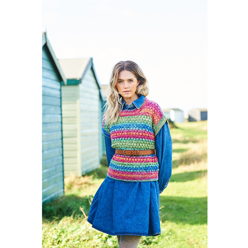 Stylecraft Batik Swirl DK Pattern - 10002 Tops - Delta Wool Shop