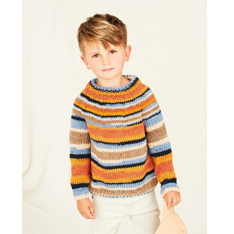 Stylecraft Merry Go Round Chunky Pattern - 10048 Sweaters - Delta Wool Shop