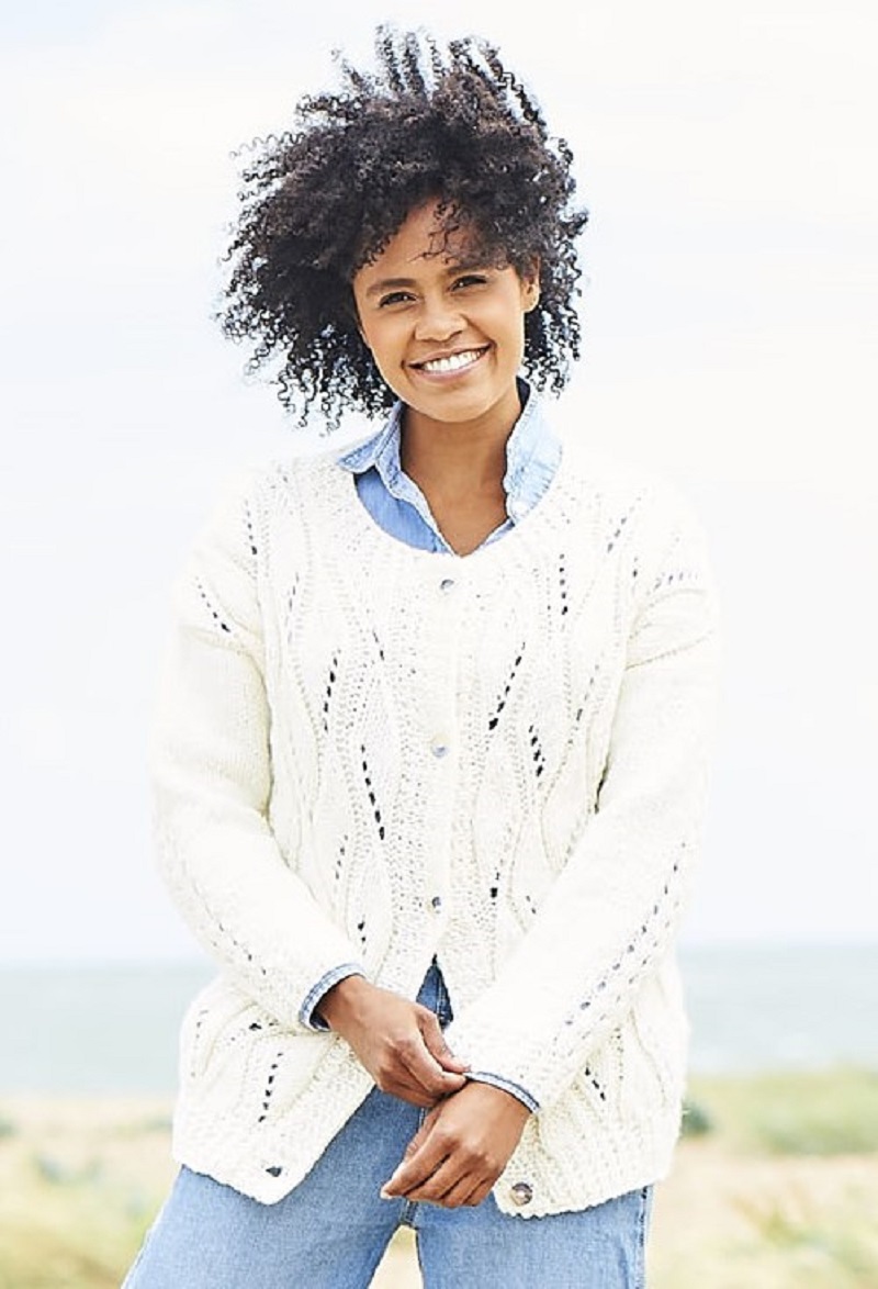 Stylecraft Softie Pattern - 9816 Sweater and Cardigan - Delta Wool Shop