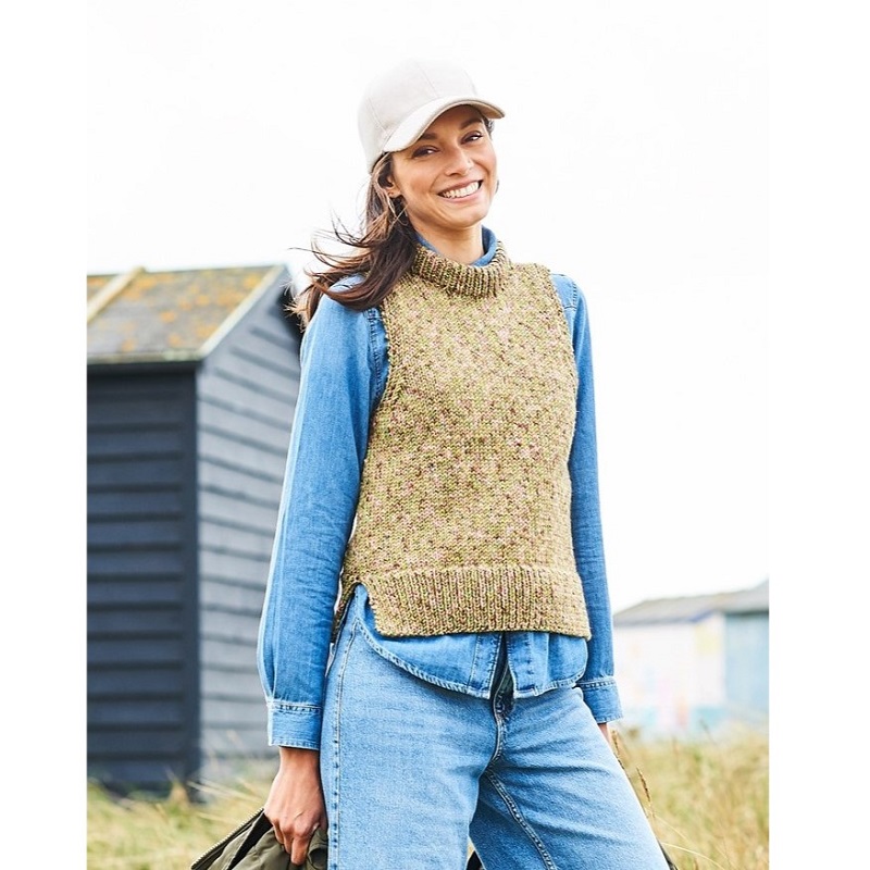 Stylecraft Bella Bella Chunky Pattern - 10099 Round and V-Neck Tank ...