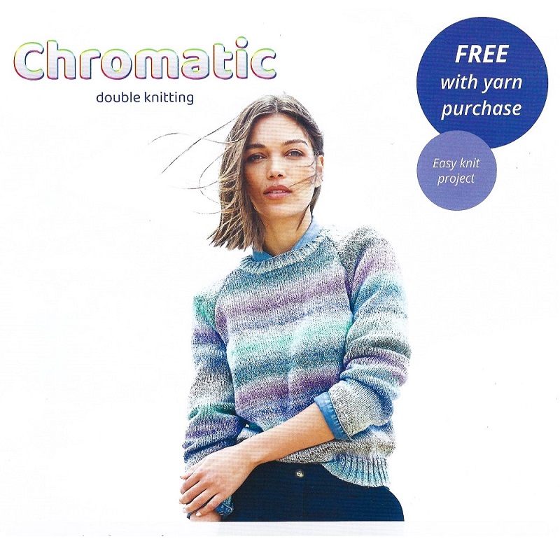 Stylecraft Chromatic DK Pattern - Sweater - Delta Wool Shop