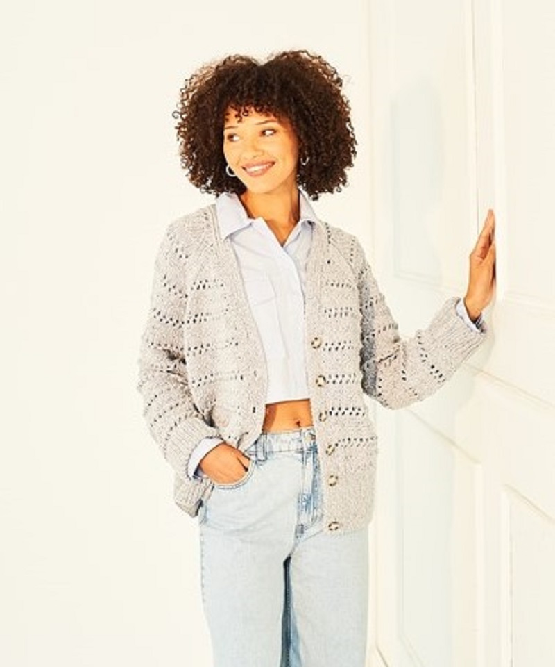 Stylecraft Soft Pastels Aran Pattern - 10157 Cardigans - Delta Wool Shop