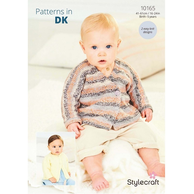 Stylecraft Bambino DK and Soft Baby Easy Stripes DK Pattern - 10165 ...