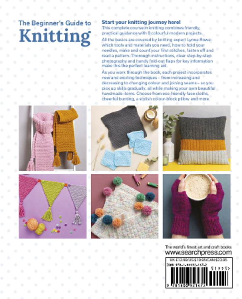 The Beginner's Guide To Knitting Pattern Book - Delta Wool Shop