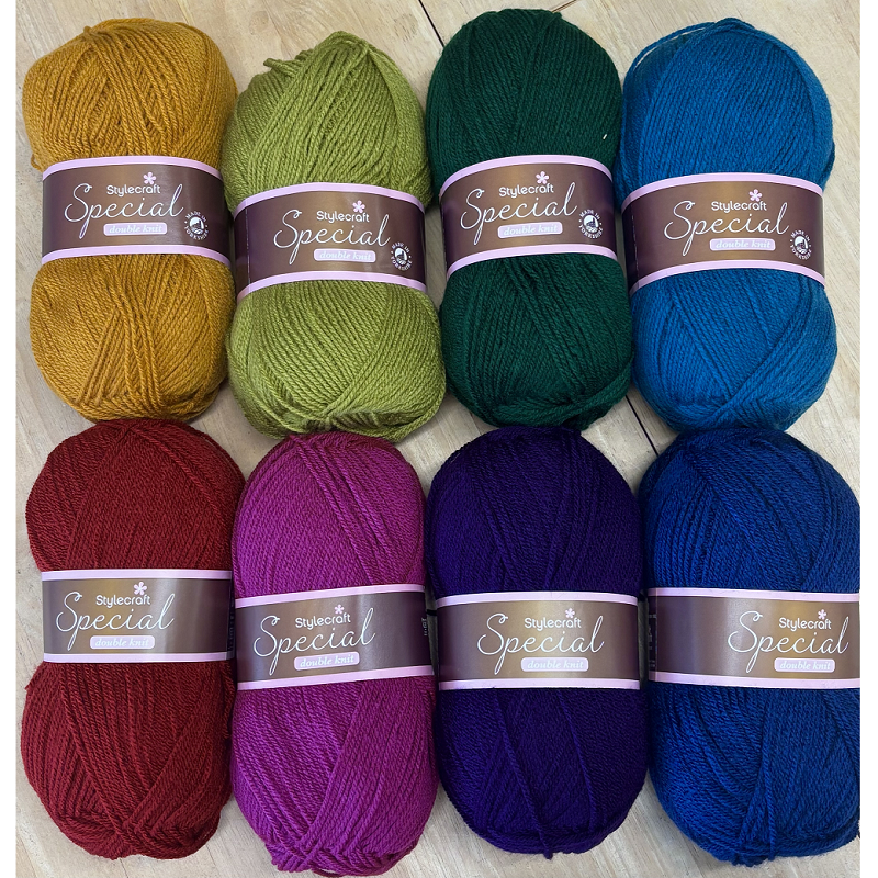 Stylecraft Special DK - The Jewel Pack (8 Ball Yarn Pack) - Delta Wool Shop